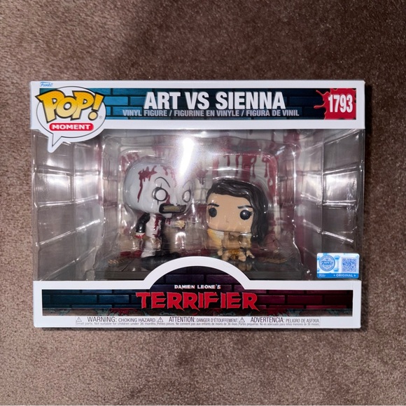 Funko | Other | Funko Pop Terrifier Art Vs Sienna Vinyl Figures | Poshmark